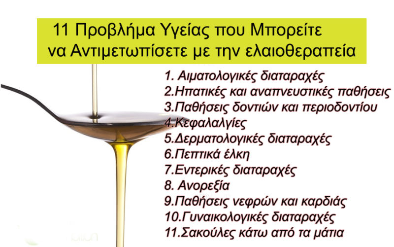 Ελαιοθεραπεία: Μάθετε πως να Αντιμετωπίσετε ένα Πλήθος Παθήσεων ...